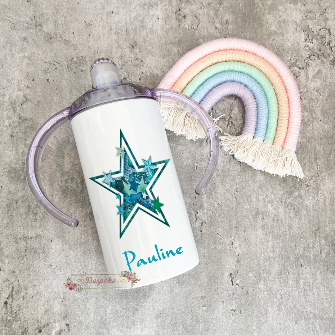 Personalised Toddler/adult Star Sippy Cup - Etsy UK