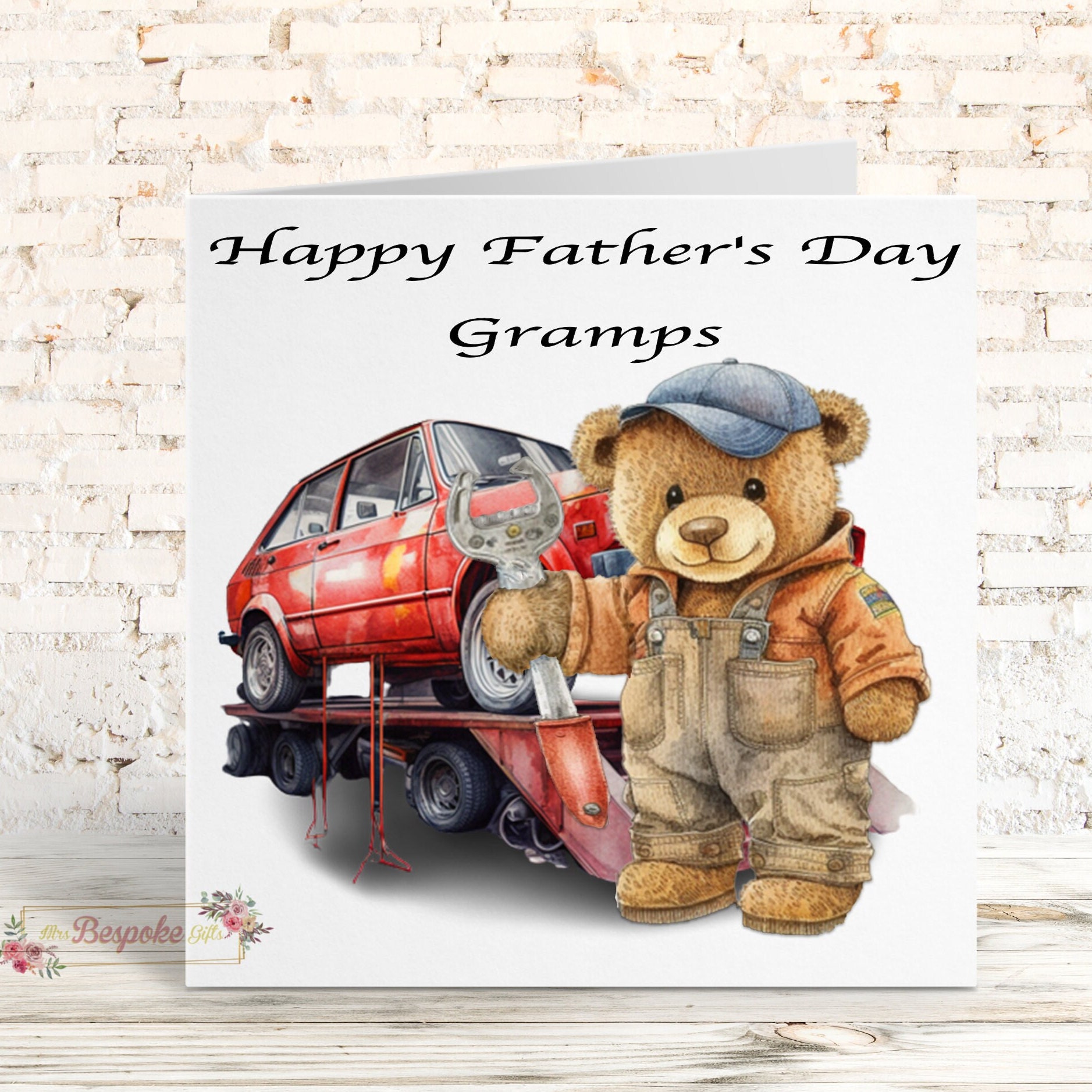 Personalised Father's Day Card - Etsy
