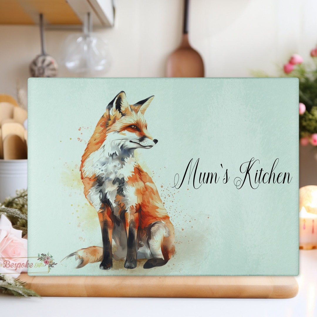 Fox Chopping Board - Etsy
