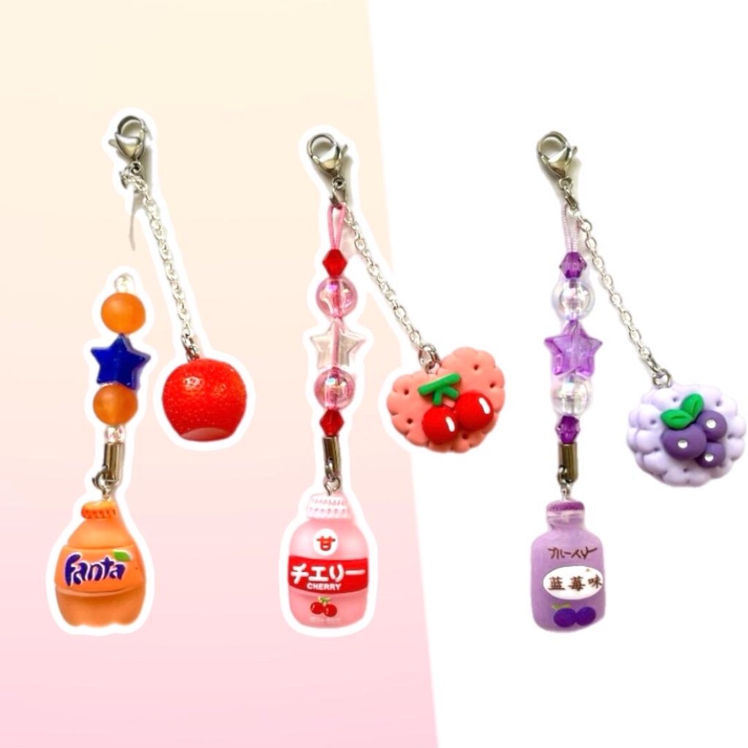 Soda - Fruit Juice Phone Charm Phone Charm/dust Plug - Phone, Switch ...