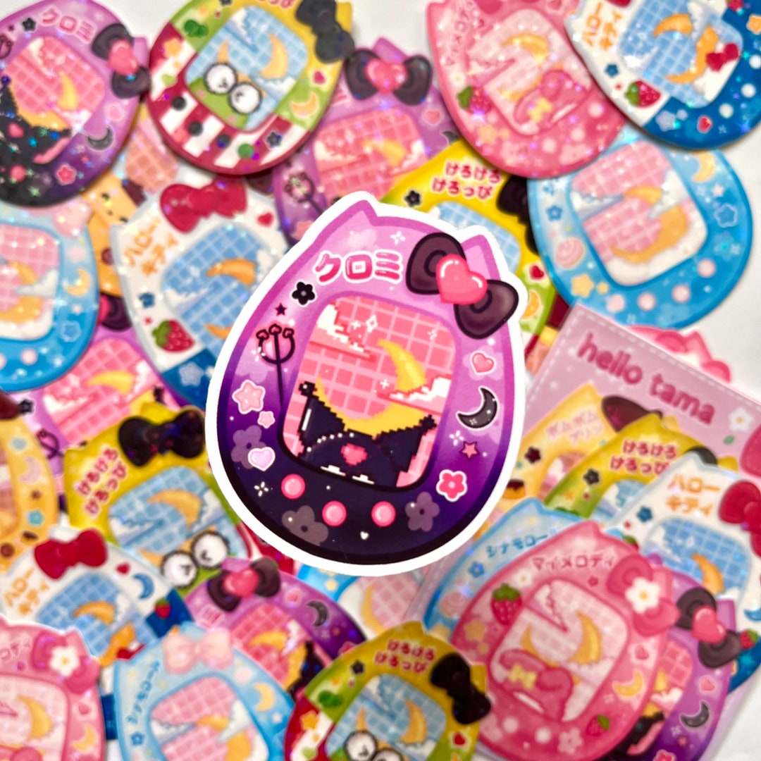 Kawaii Hello Tama Stickers Cat Frog Bunny Puppy - Etsy