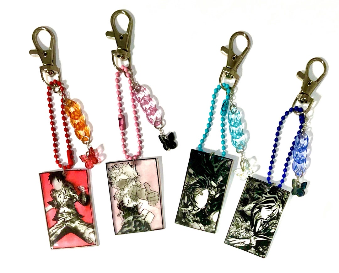 Custom Faceless Anime Character Keychain, Keychain - Etsy