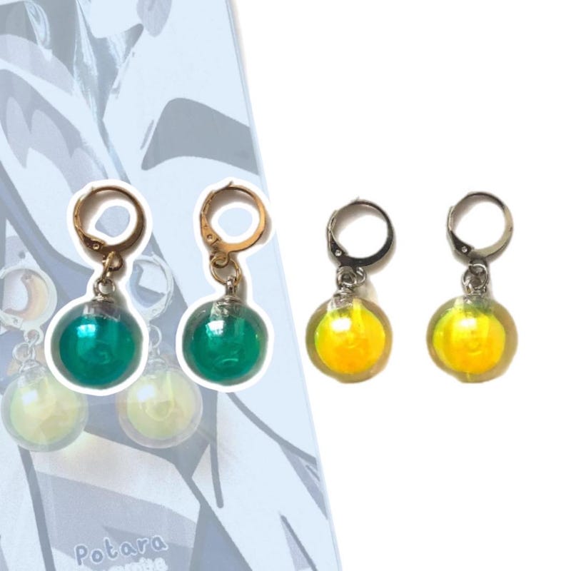 Dragon Ball Potara Earring - Etsy