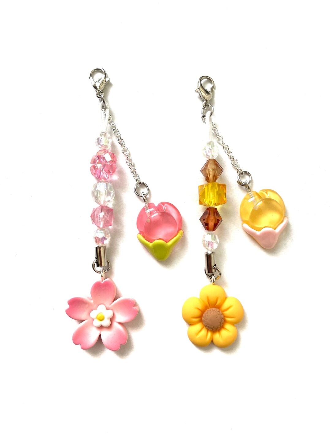 Kawaii Flower Tulip Phone Charm Phone Charm/dust Plug Phone, Switch ...