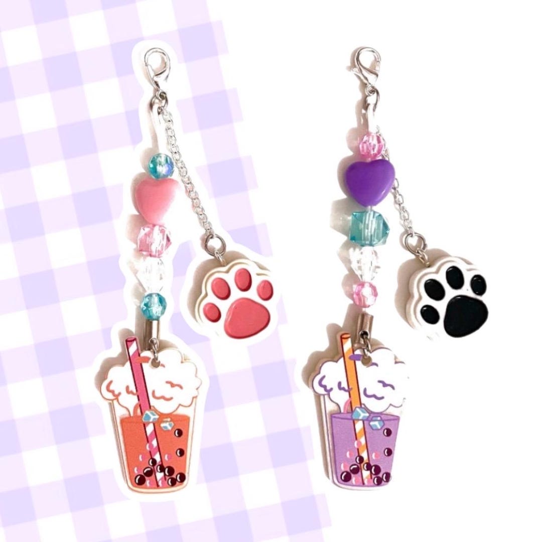 Bobapaw - Boba Paw Drink Phone Charm/dust Plug - Phone, Switch Charm ...