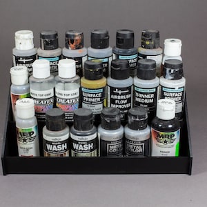 Template - Universal Paint Rack M - Laser Cut / Cnc Template - 3mm ...