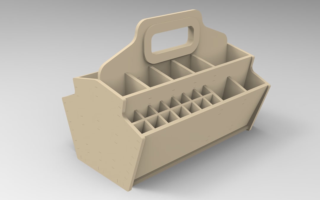 Template - Quick Tool Organizer - Laser Cut / Cnc Template - 6mm ...