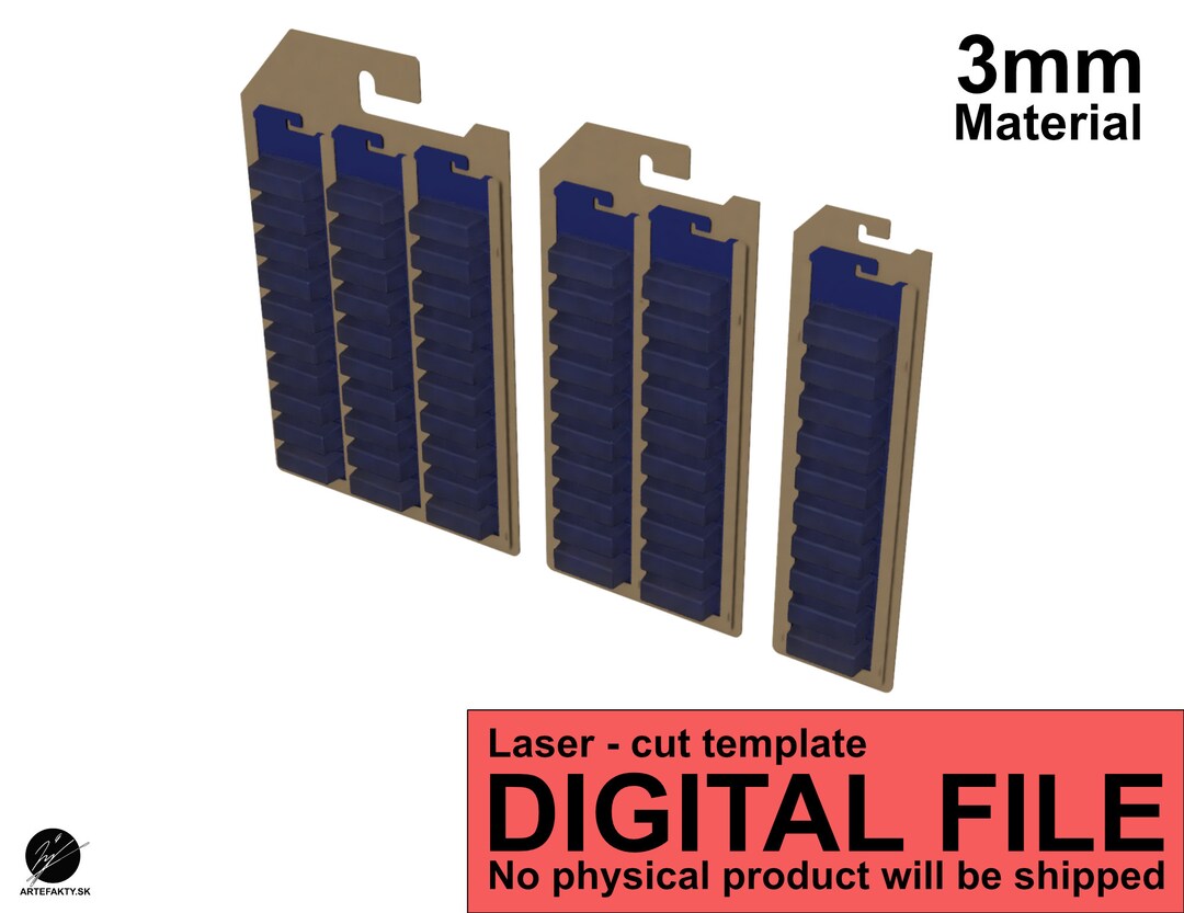 Buy Template Hot Wheels Collectors Rack Laser Cut Template 3mm Material ...