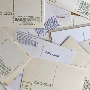 20 Vintage Unused Postcards - Etsy