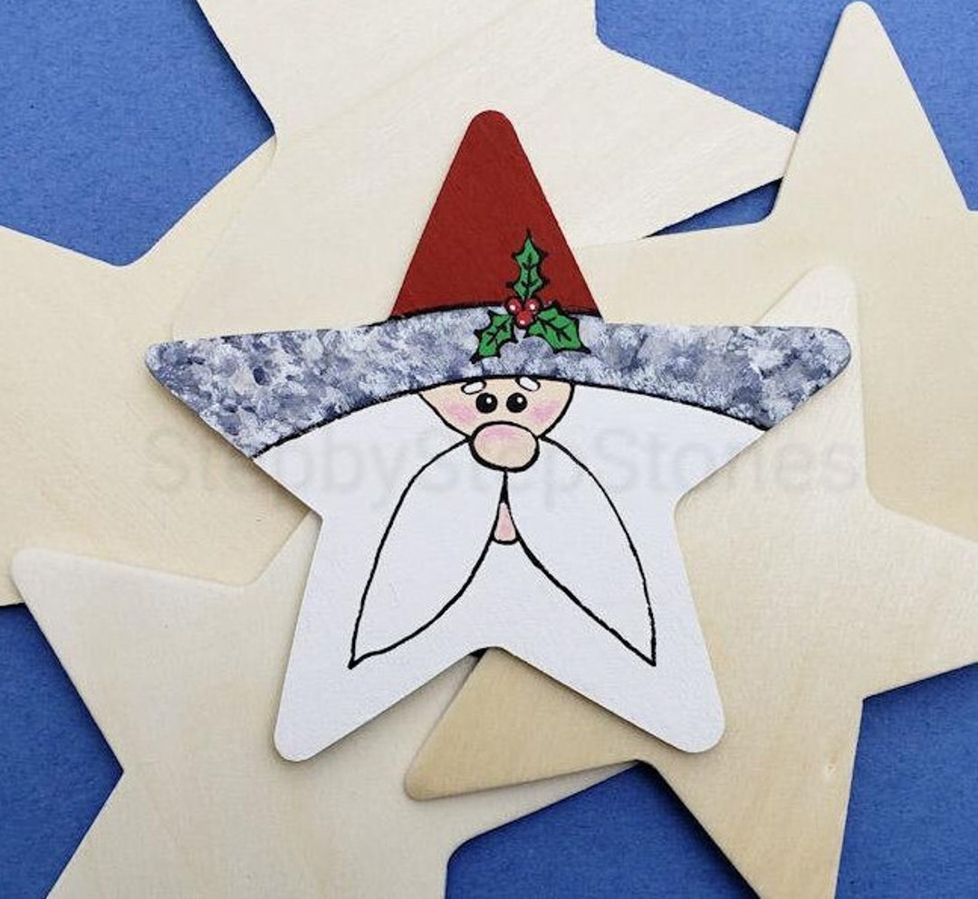 Downloadable Santa Star Magnet Tutorial - Etsy