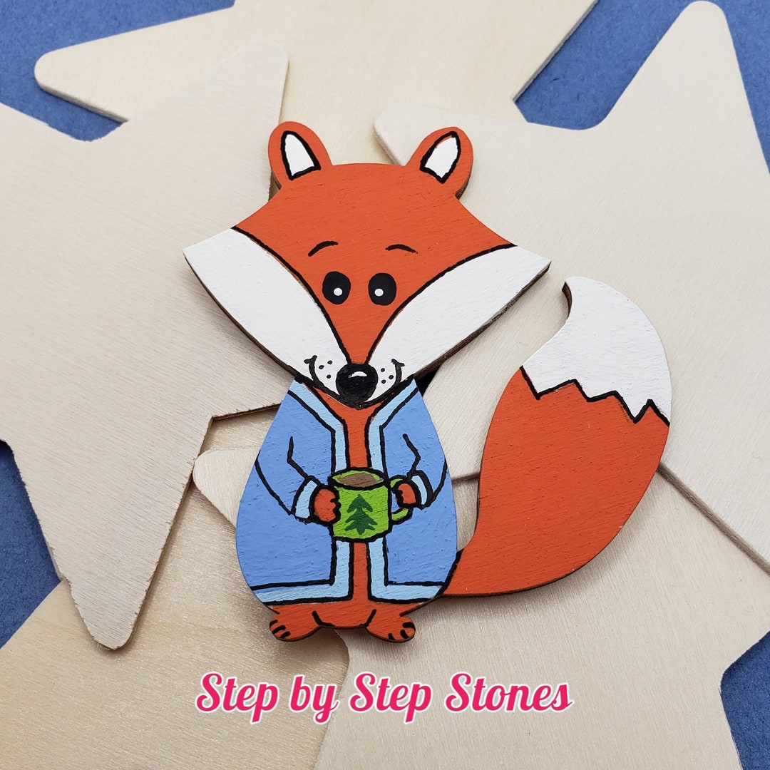 Downloadable Morning Fox Painted Magnet Tutorial - Etsy
