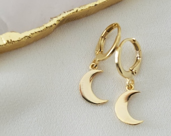 Half Moon Earrings | Etsy