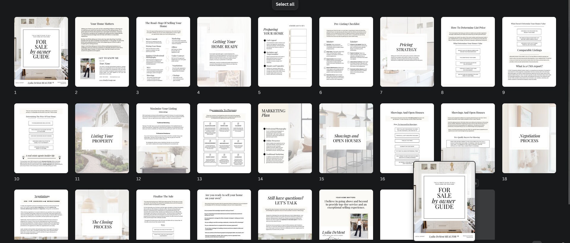 FSBO Guide: Canva Real Estate Template - Etsy