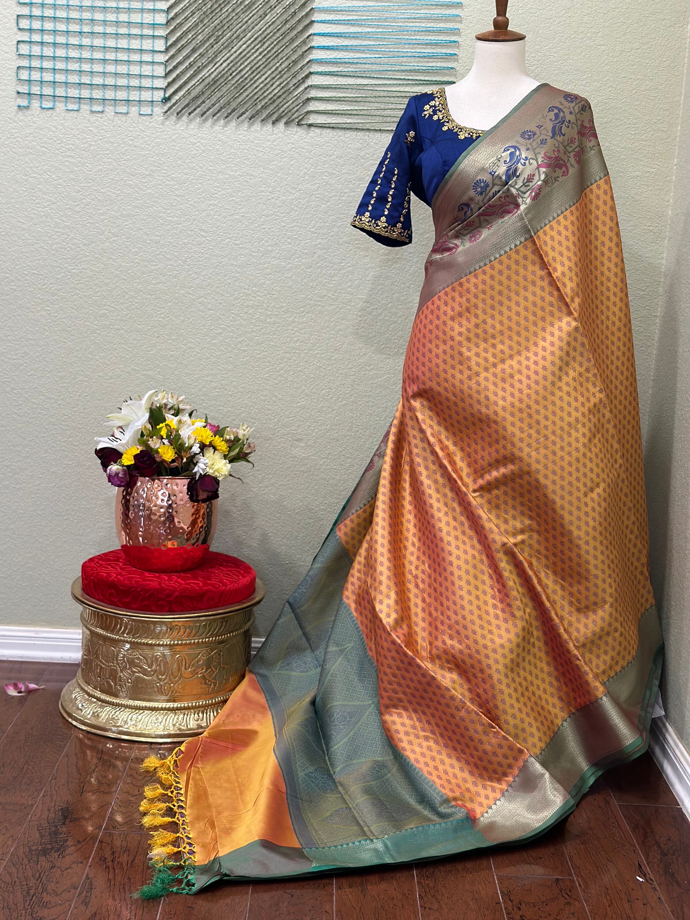 Pure Silk Sarees Collection | Paithani Mangalagiri Gadwal Mysore Silk ...