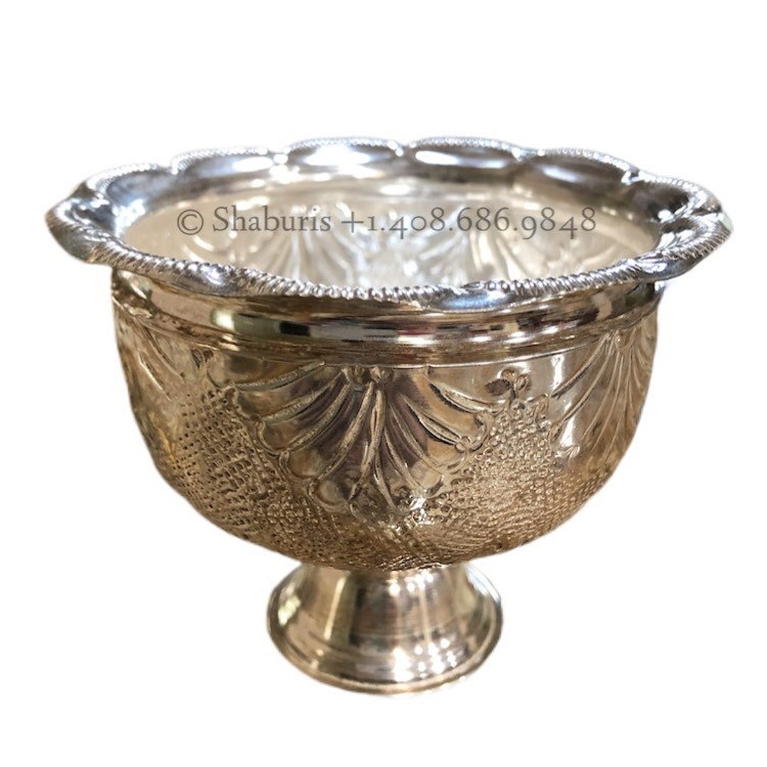 Annaprasana Silver Bowl for Baby, Baby Rice Feeding Bowl,baby Silver ...