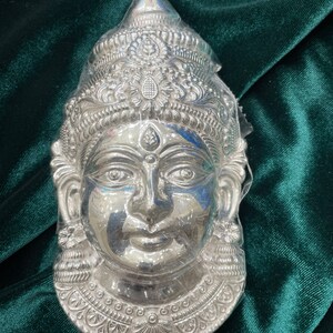 Pure Silver Lakshmi Roopu,indian Pooja Articles,pure Silver Articles ...