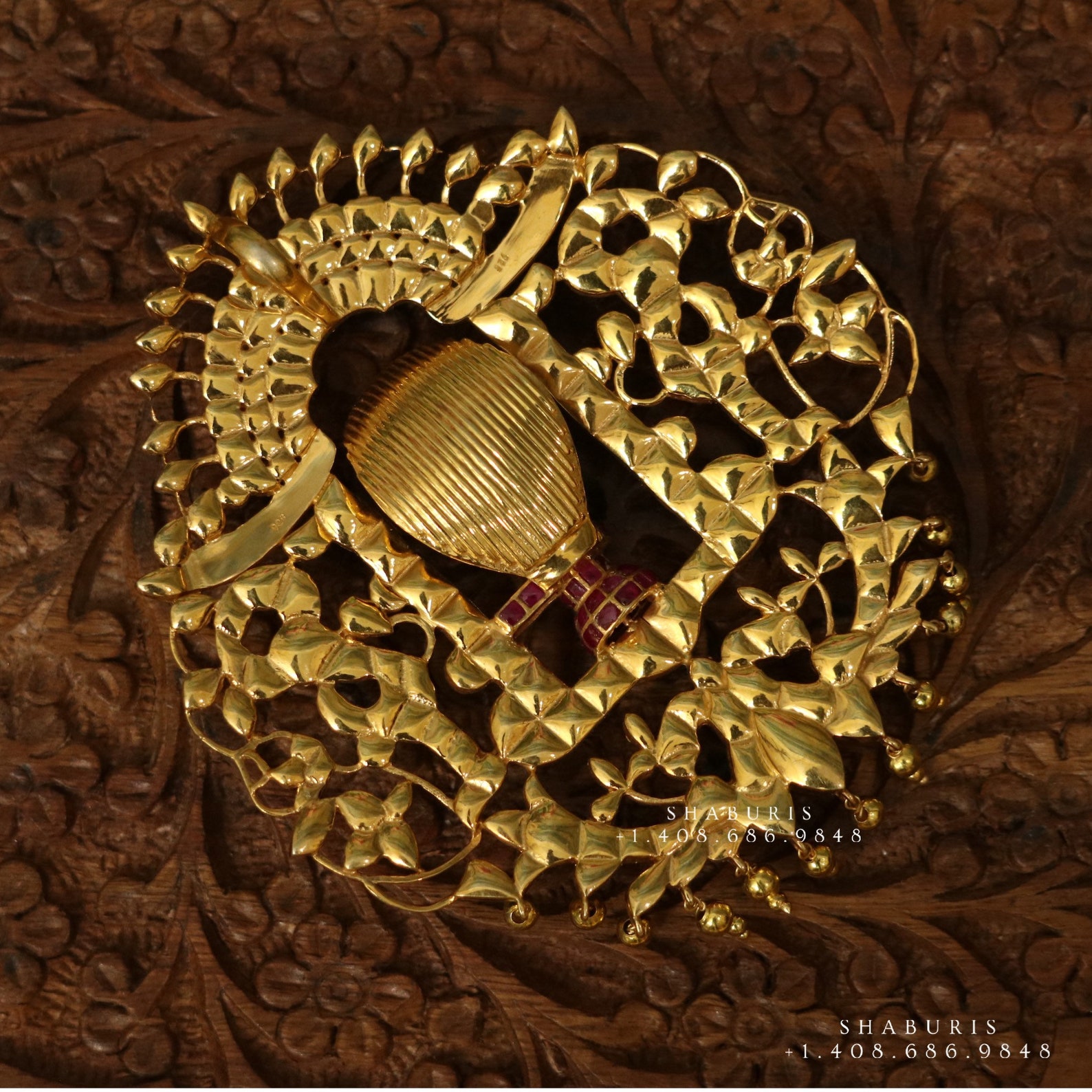 Shiva Pendant,shiv Ling,sabyasachi Jewelry Inspired Traditional Indian ...