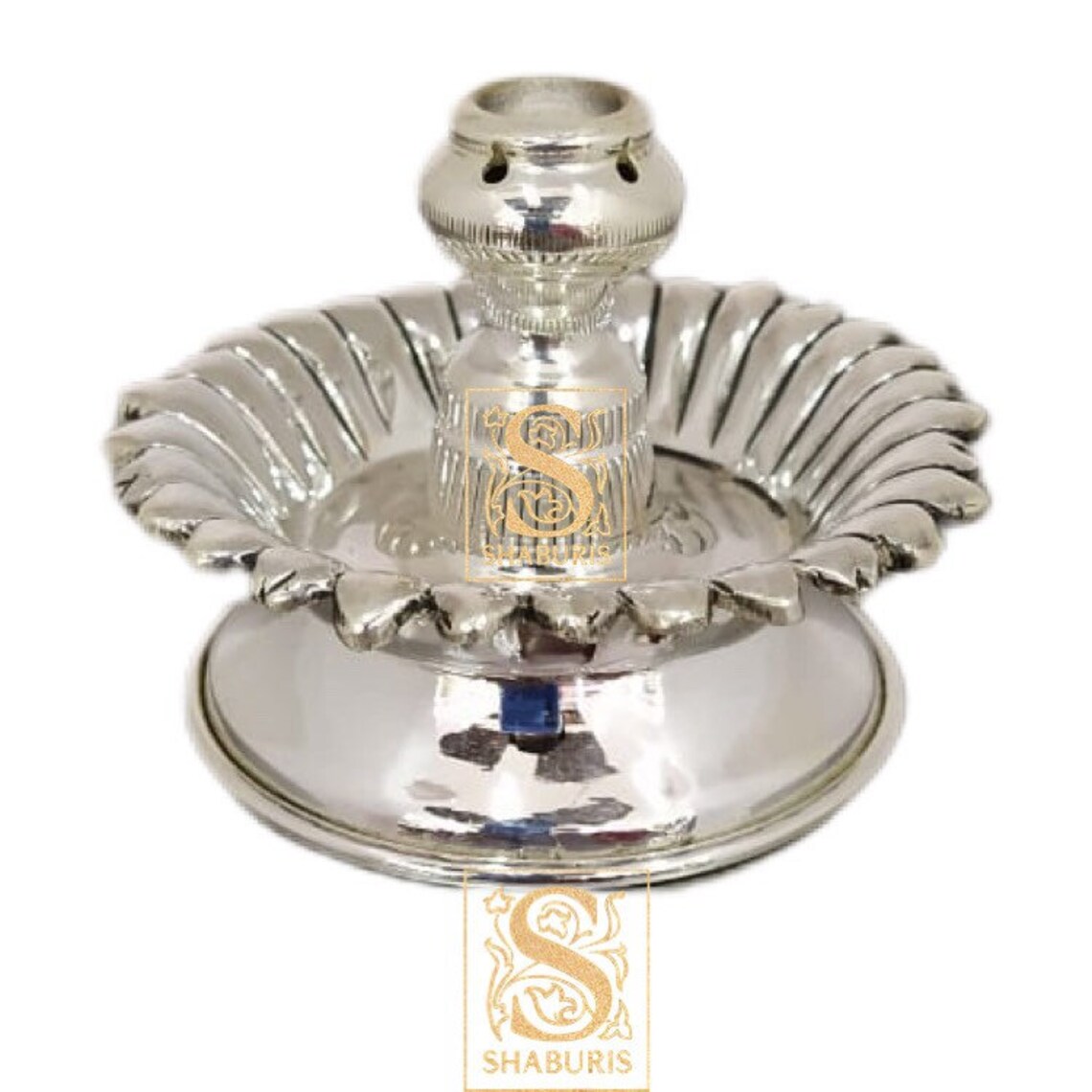 Pure Silver Agarbathi Holder,indian Pooja Articles,pure Silver Articles ...