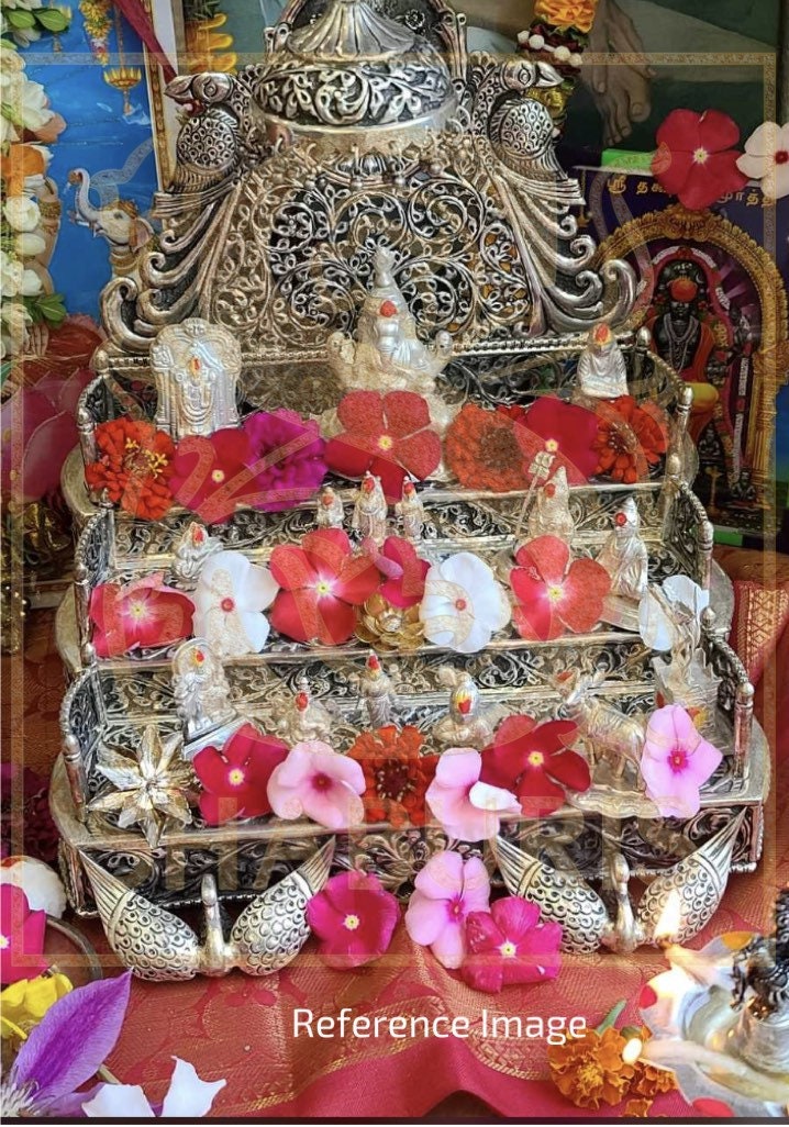 Pure Silver Sai Baba Idol,indian Pooja Articles,pure Silver Articles ...