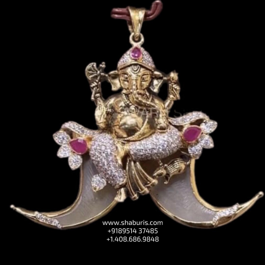 Puligoru Pendant / Indian Jewelry/ Pakistani Jewelry/ Bollywood ...