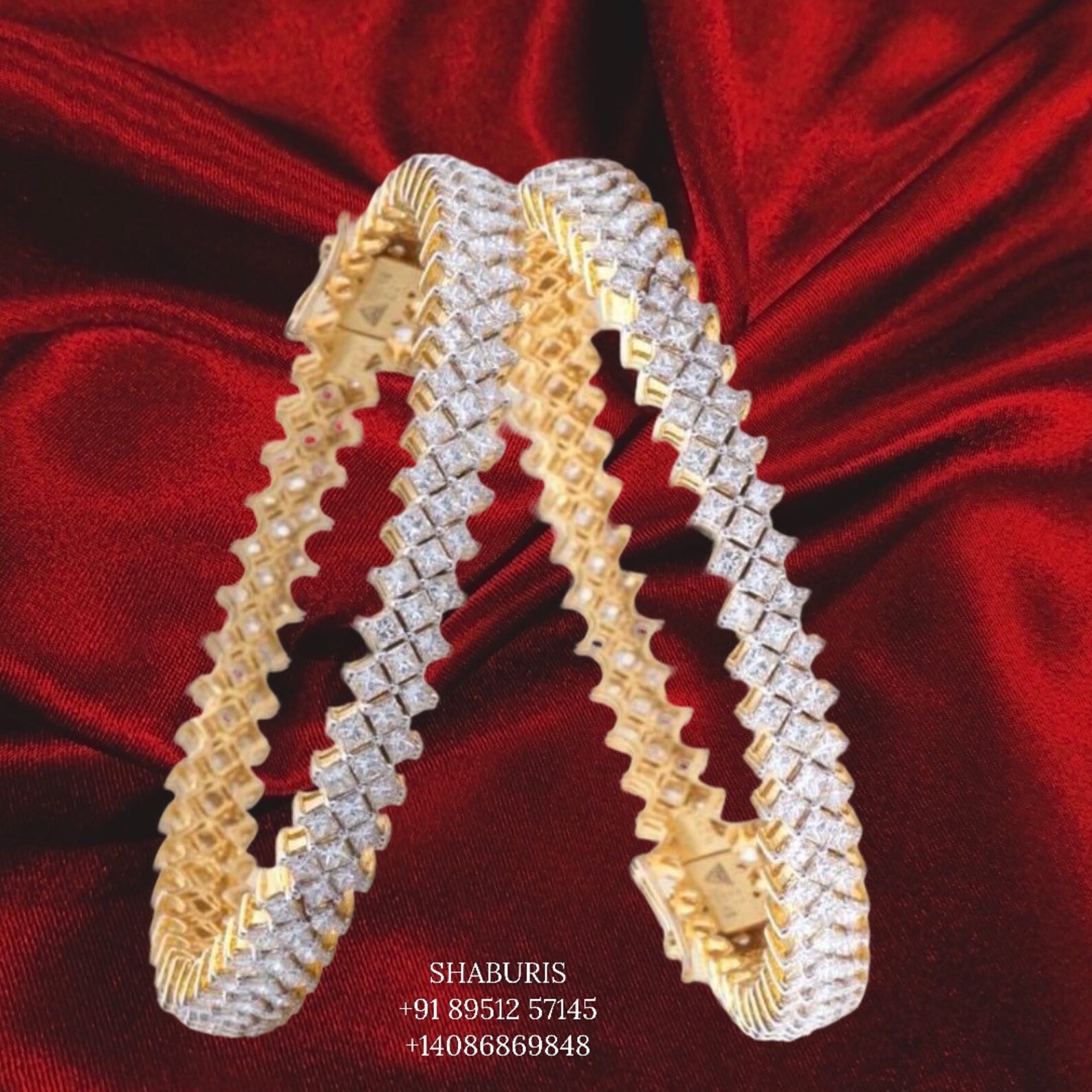 Diamond Bangle Pure Silver Jewelry Indian ,diamond Bangles ,indian Gold ...