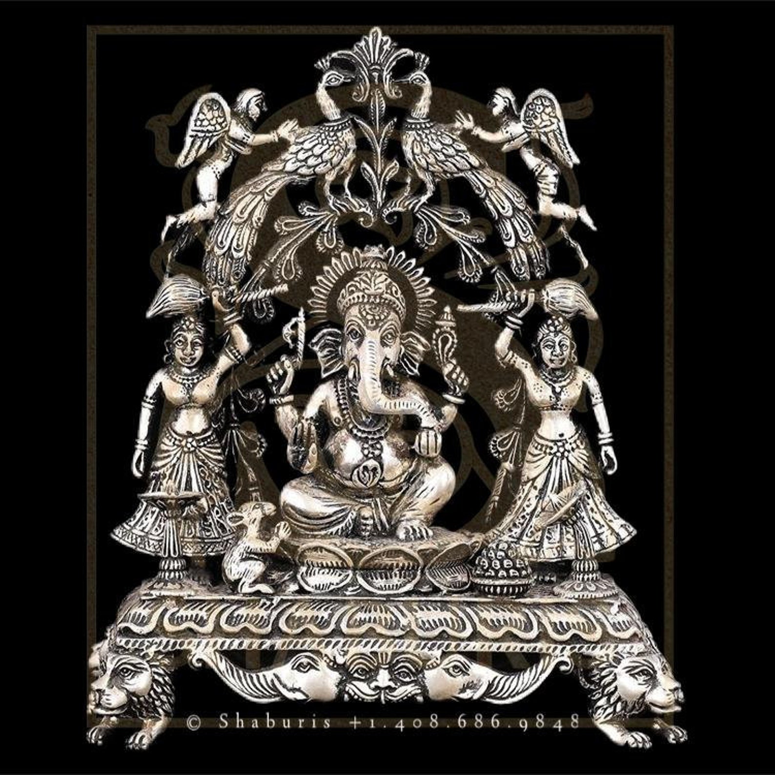 Pure Silver God Idols,indian Pooja Articles,pure Silver Articles Indian ...
