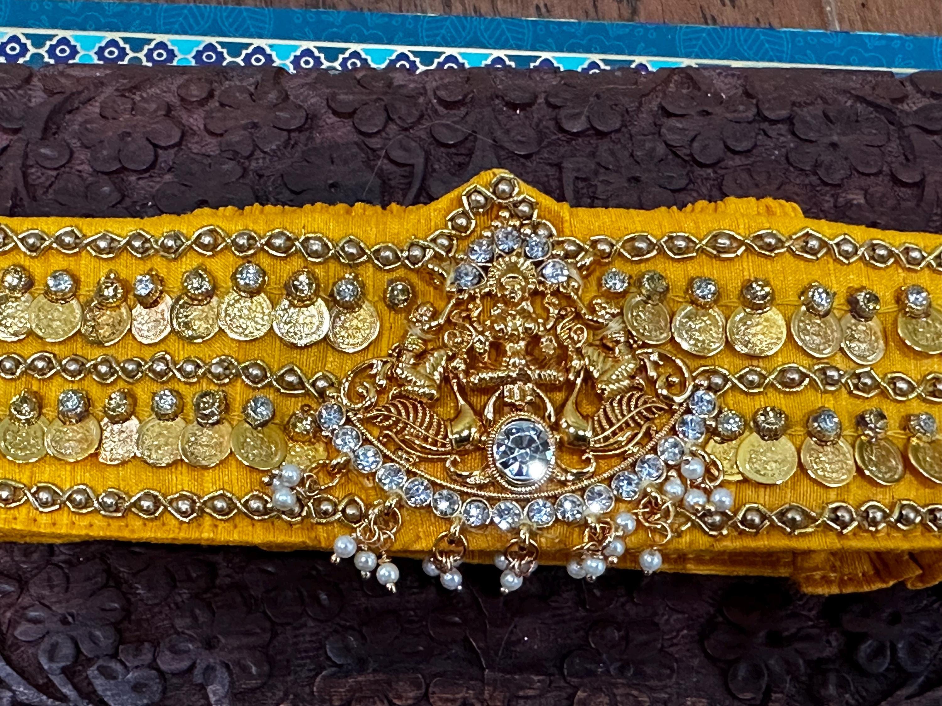 Maggam Work Waistbelt | Vaddanam| Vadiyanam| Saree Belt| Sabyasachi ...