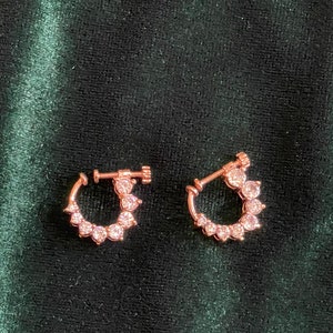 Diamond Nose Ring Nath Mukku Puduka Pure Silver Jewelry Indian Jewelry ...