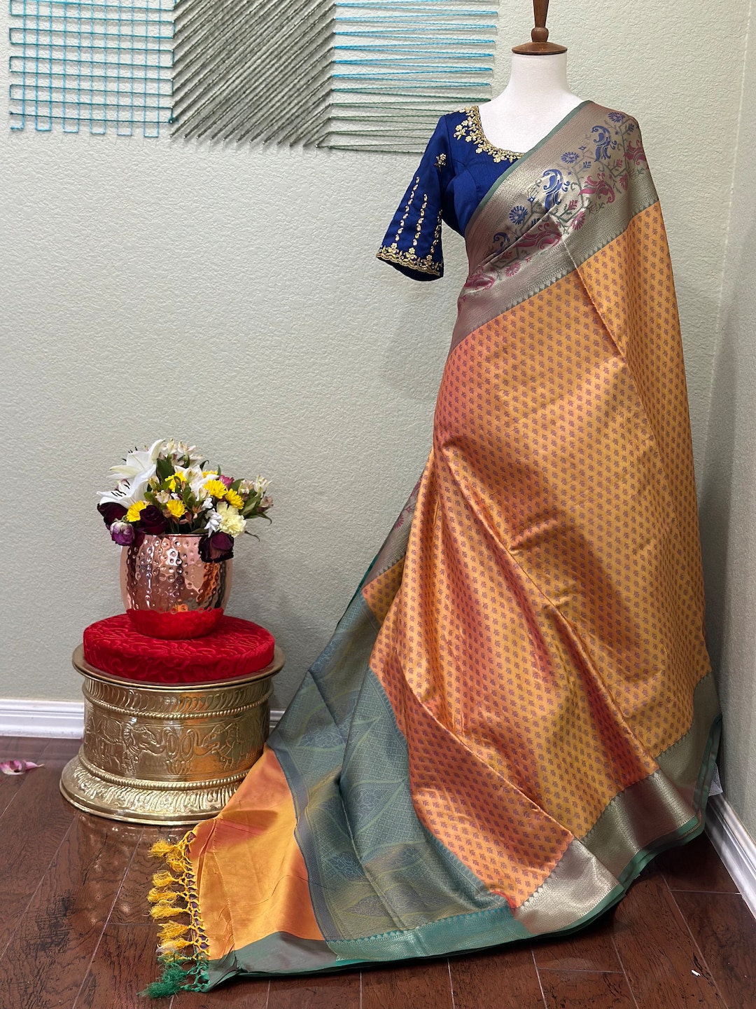 Pure Silk Sarees Collection | Paithani Mangalagiri Gadwal Mysore Silk ...