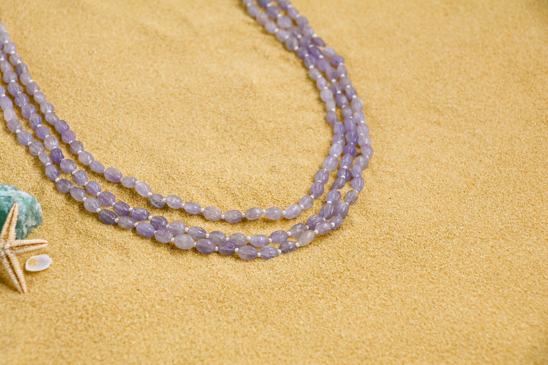 Pushyaragam Beads Natural Beads Gem Stone Jewelry Beads Necklace South ...
