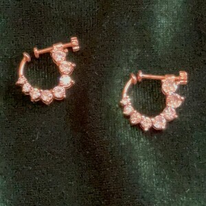 Diamond Nose Ring Nath Mukku Puduka Pure Silver Jewelry Indian Jewelry ...