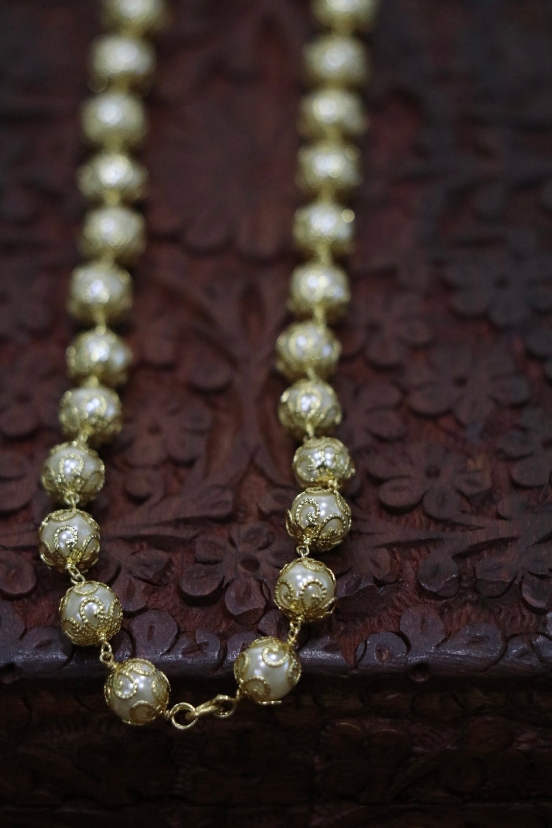 Pearls Necklace,south Indian Jewelry,mangalsutra Pendent,nallapusalu ...