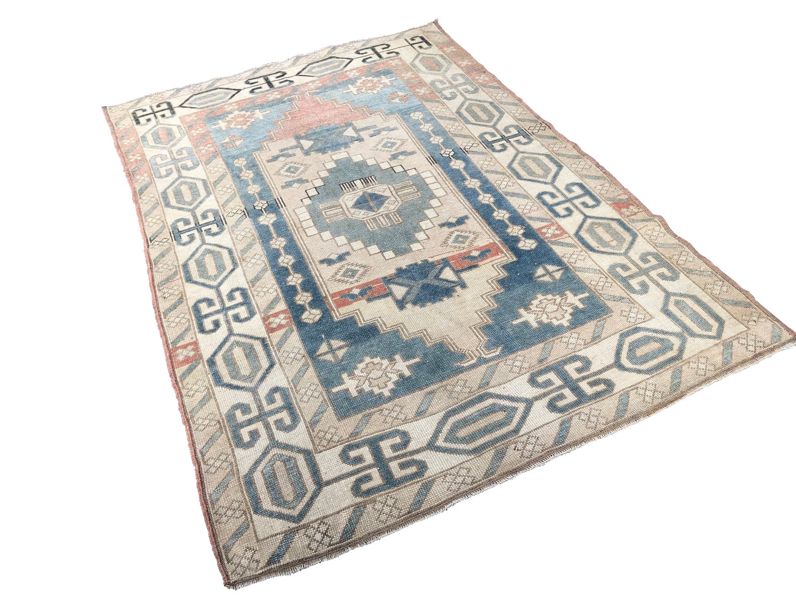 Aztec Turkish Rug 5x7 Ft Design Rug Wool Rug Turkish Rug - Etsy