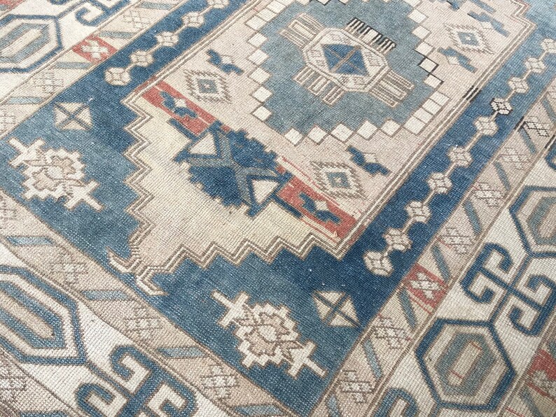 Aztec Turkish Rug 5x7 Ft Design Rug Wool Rug Turkish Rug - Etsy