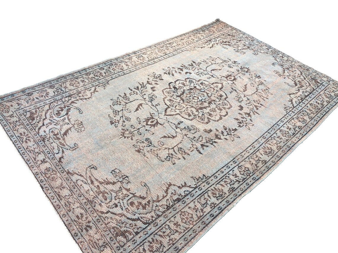 Large Turkish Rug 6x9 Ft Turkish Area Rug Antique Decorative - Etsy