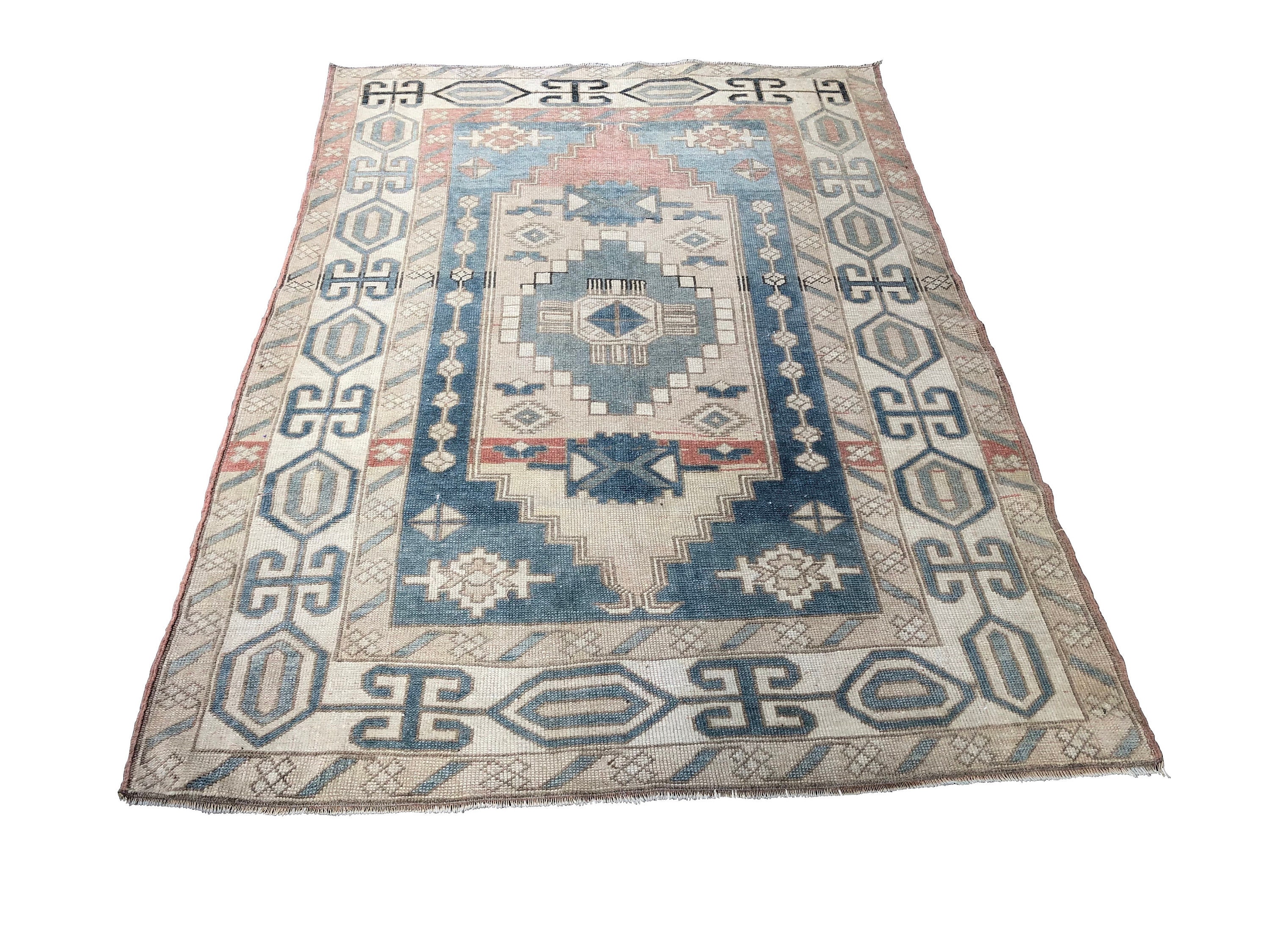 Aztec Turkish Rug 5x7 Ft Design Rug Wool Rug Turkish Rug - Etsy