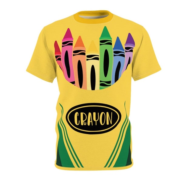 Crayon Costume Shirt - Etsy
