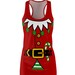 Red Elf Costume for Teens and Women, Cute Elf Dress, Christmas Costume ...