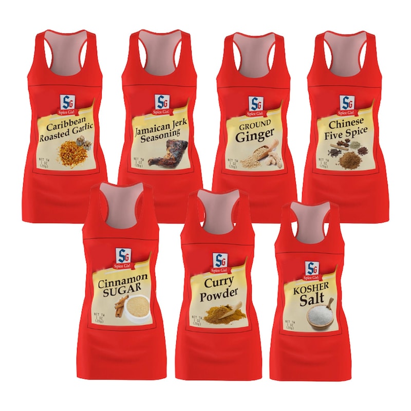 Spice Girl Costumes Dress - Etsy