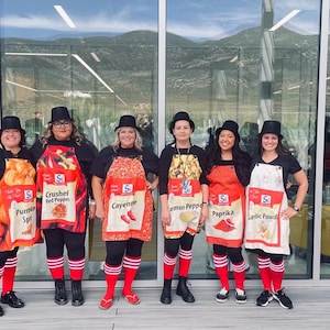 Group Halloween Costumes, Spice Aprons Halloween Costumes Girls ...