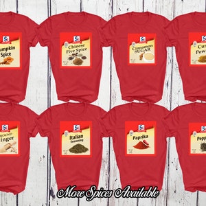 Spice Shirt Halloween Couple Costume Spice Group Shirts - Etsy
