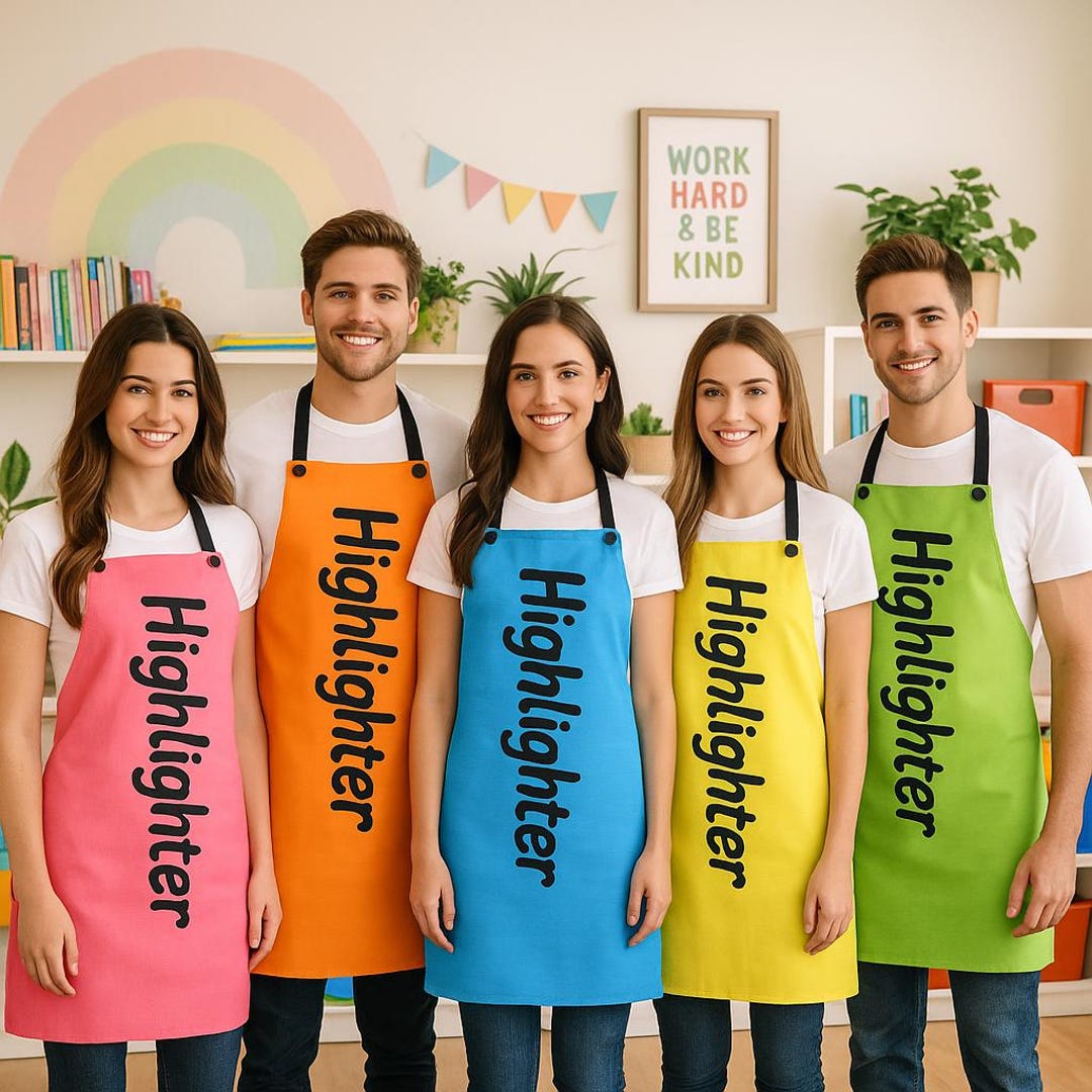Teacher Costumes, Group Costumes, Highlighter Marker Costume for ...