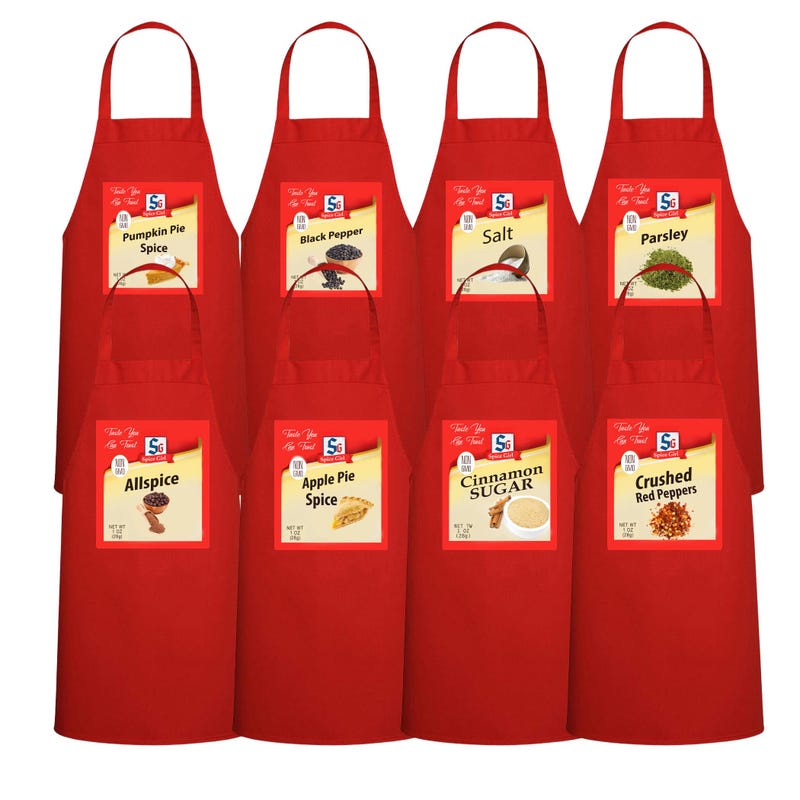 Red Apron for Halloween - Etsy