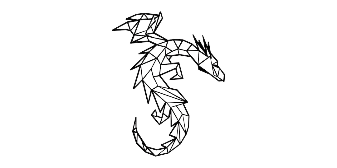 Dragon Designs DXF Files,laser Cut Dragon Pattern, Metal Cutting Design ...