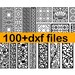 CNC DXF File Combo, Laser Cutting Files, Designs, DXF Download, Vector ...
