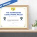Laboratorian Award Certificate - Instant Download! - Lab Awards ...