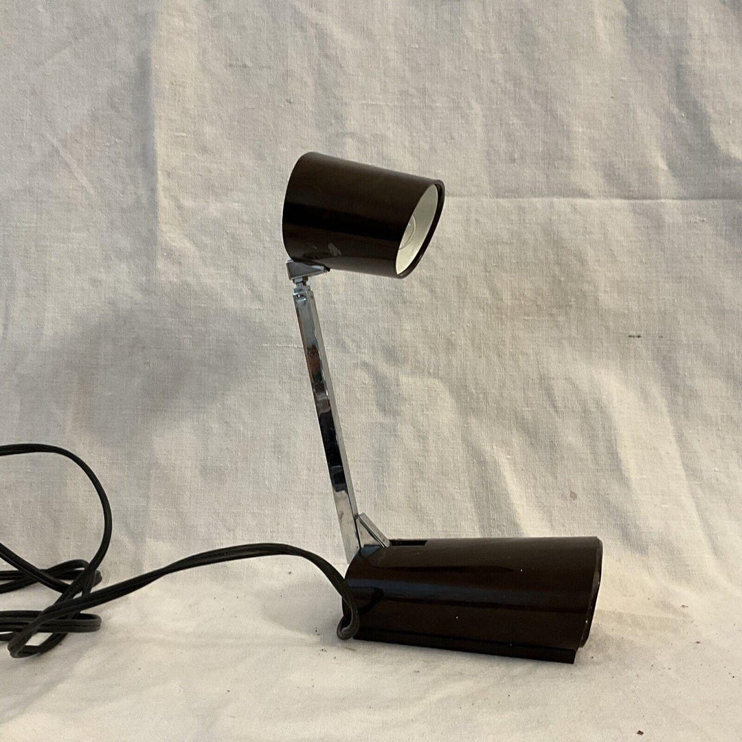 Mid Century Modern Tensor Desk Lamp Model 6100 Vintage MCM Brown ...