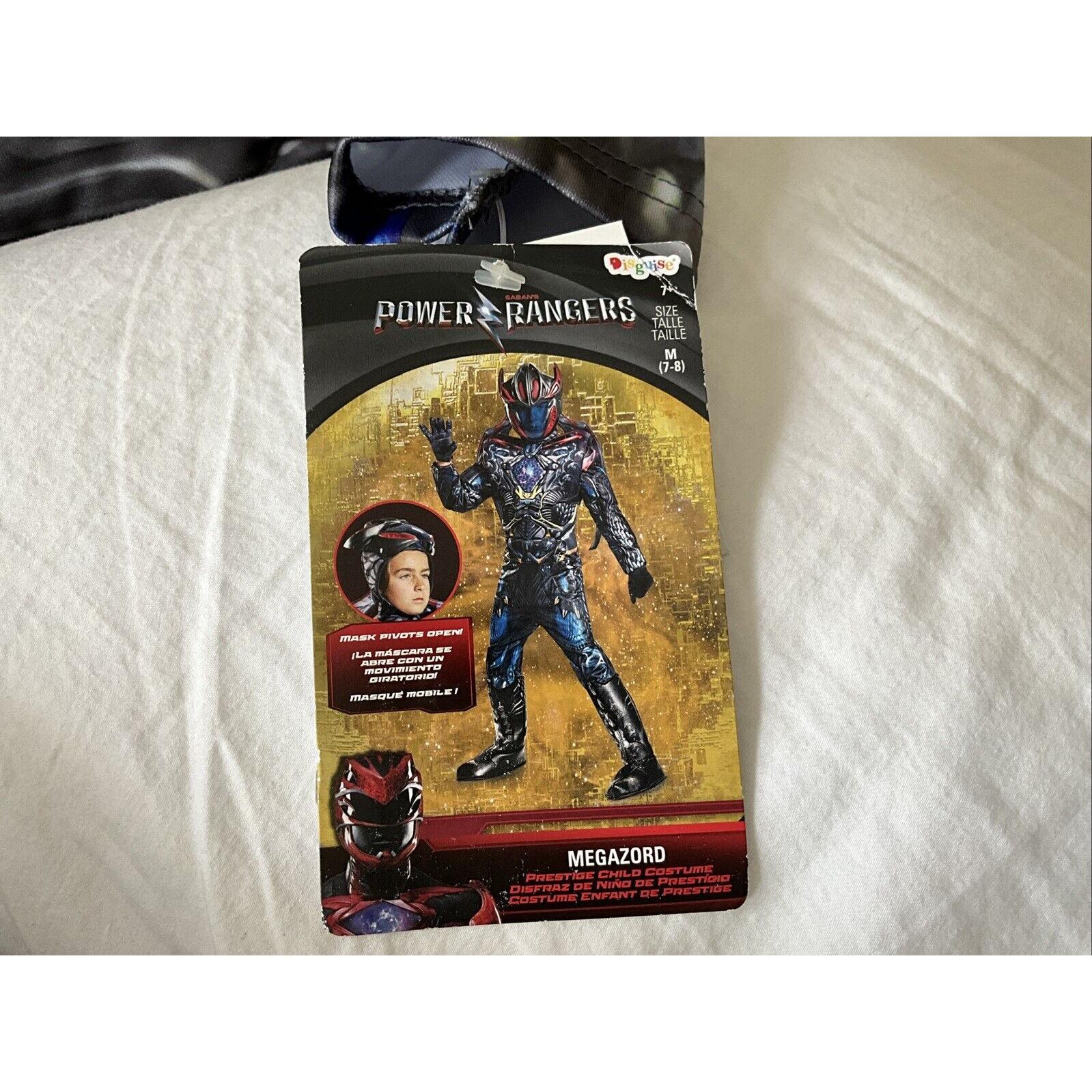 Power Rangers Deluxe Prestige Megazord Costume Kids Medium 7-8 New 2017 ...