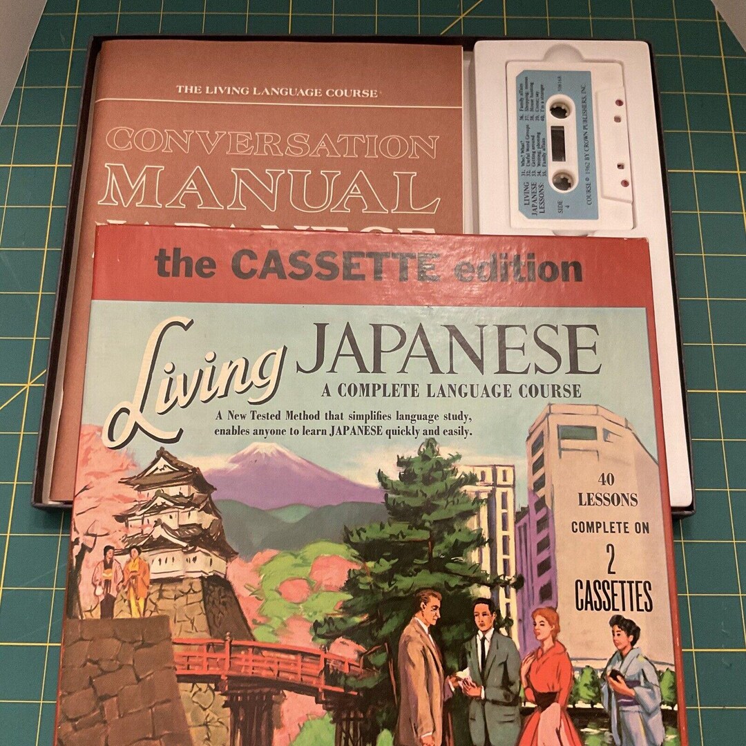 Living Japanese Complete Language Course Cassette Edition Vintage ...