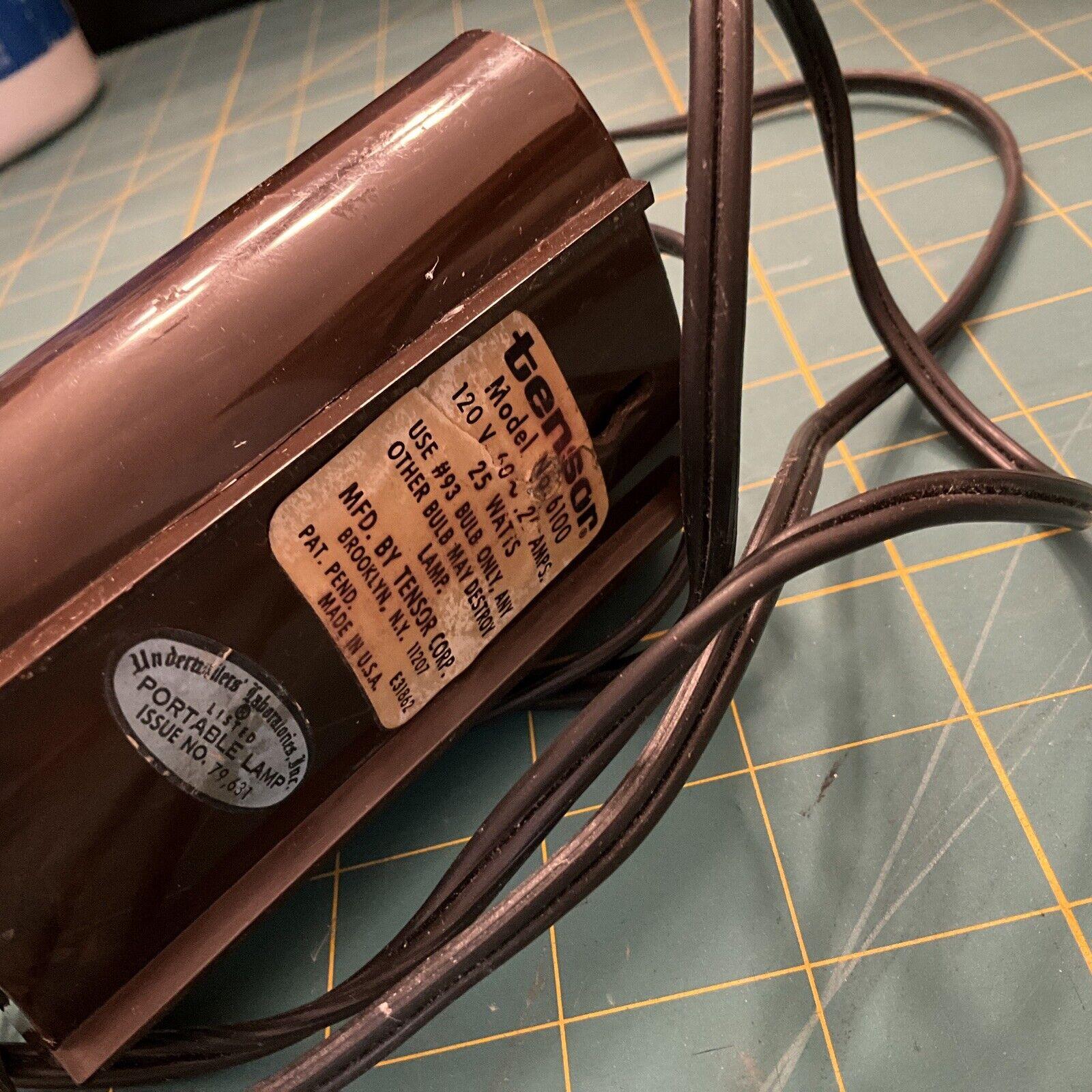 Mid Century Modern Tensor Desk Lamp Model 6100 Vintage MCM Brown ...